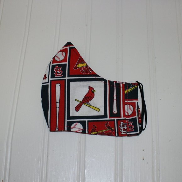 Hand Crafted | Accessories | Handmade St Louis Cardinals Face Mask ...